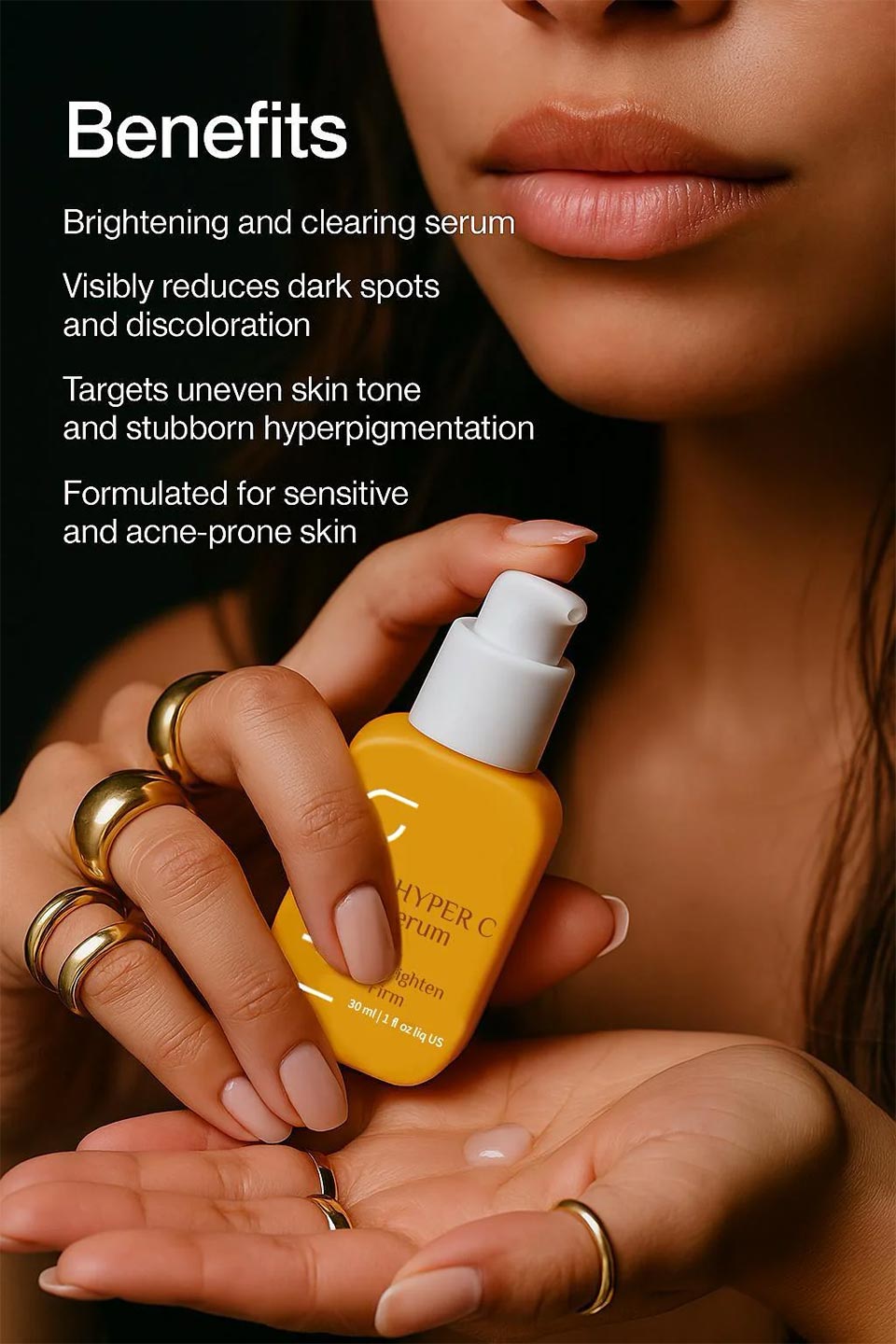 Vitamin C Serum with Niacinamide & Hyaluronic Acid | IIRA